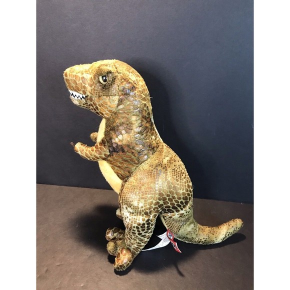 Toys | Douglas Cuddle Toys Tyrannosaurus Rex Plush Brown Scaly Dinosaur ...